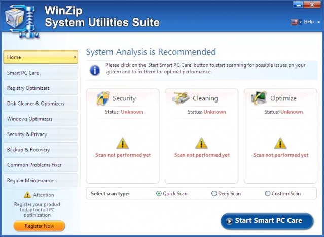 Софтвер за одржување PC – WinZip System Utilities Suite | Емитер